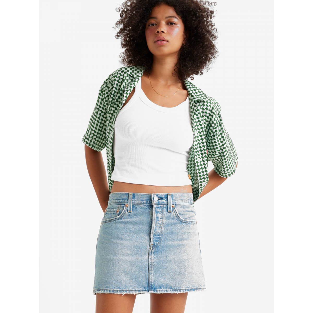 Levis Icon Denim Skirt - A4694-0003 - BZR Online