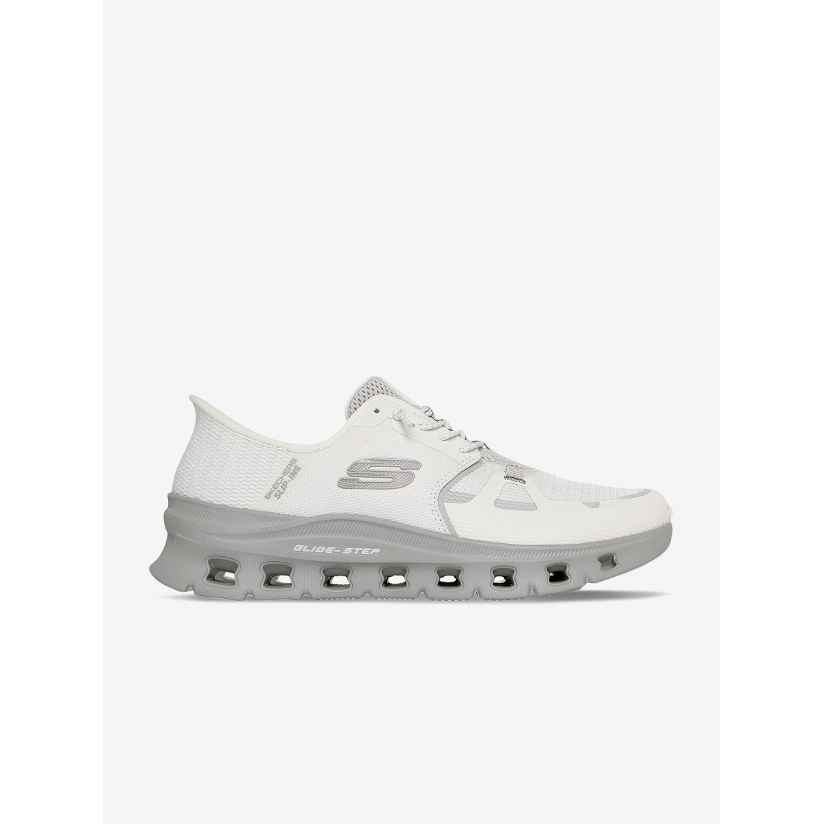 Sapatilhas Skechers Slip-ins Glide-Step Pro Bege e Cinzentas - 232930 ...