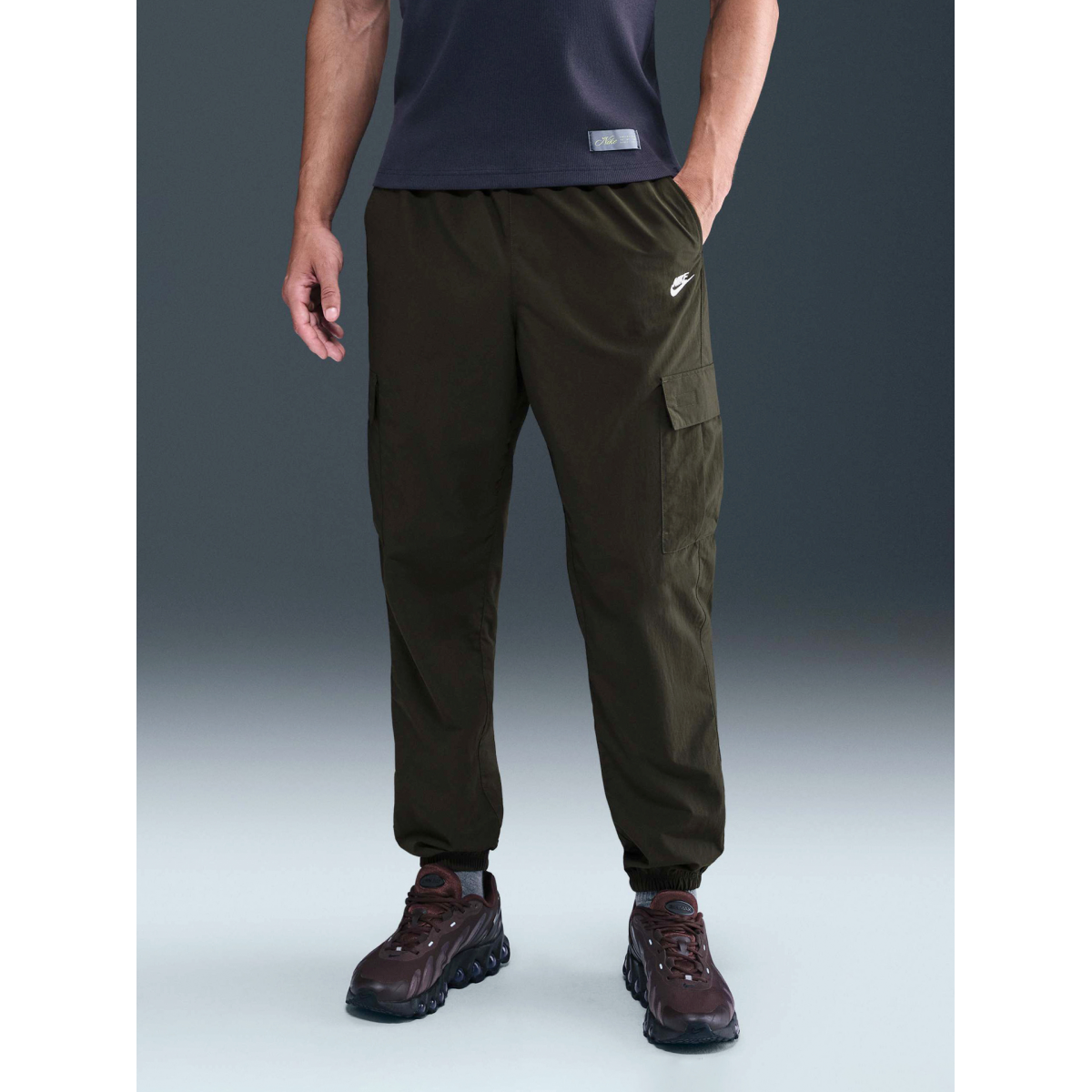 Pantalones Nike Club Cargo Verdes Para Hombre - HJ1990-355 - BZR Online