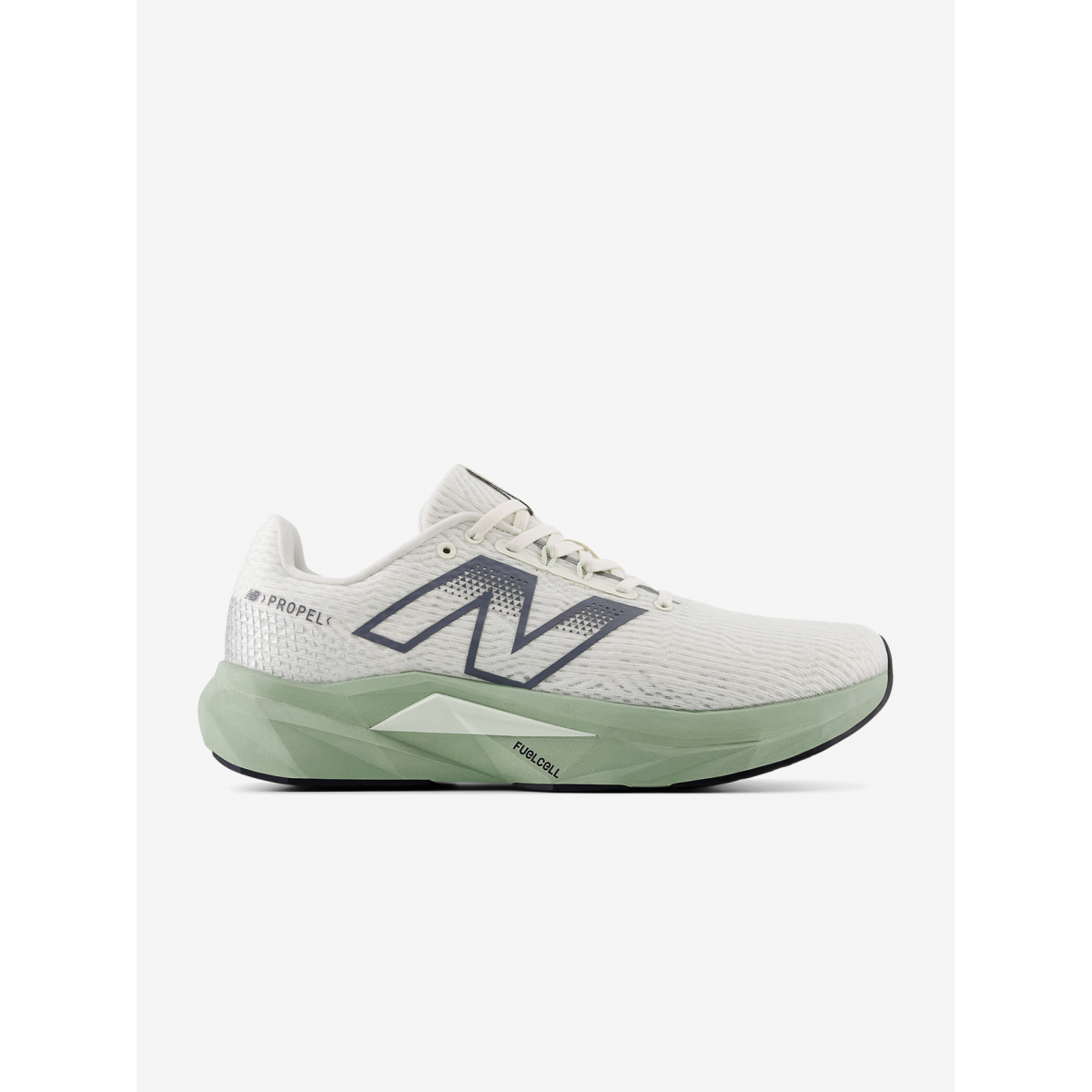 Zapatillas de Running New Balance Fuelcell Propel v5 Beige y Verdes ...