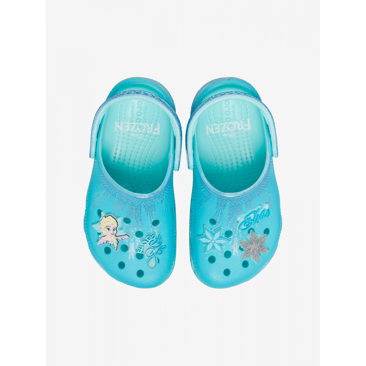 Sandálias Crocs Classic Elsa Frozen Kids Azuis - 210235-90H - BZR Online