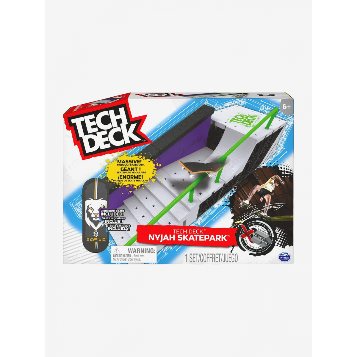 Rampa Fingerboards Tech Deck Nyjah Huston Skatepark - RPBIG-20130641 ...