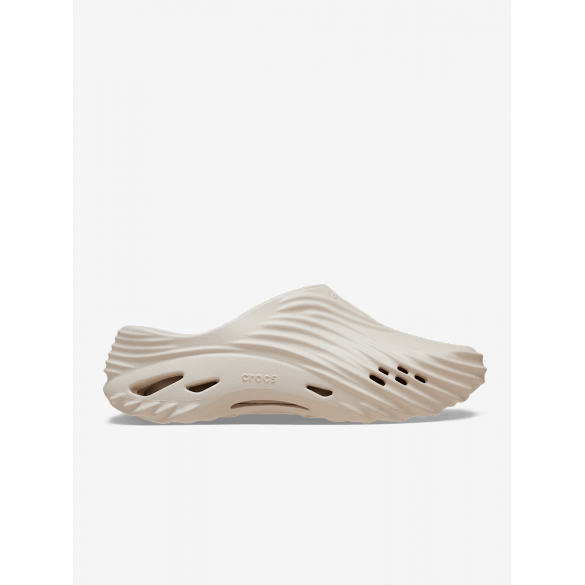Crocs Echo Wave Beige Slides - 210521-0LL - BZR Online
