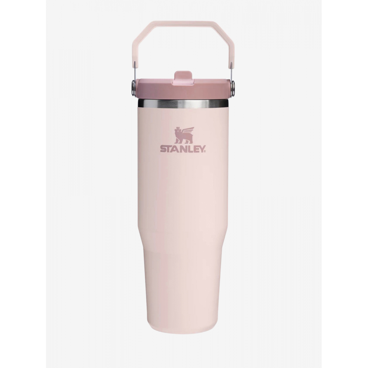Stanley The Iceflow Flip Straw 2.0 Tumbler 0.89L Pink Tumbler Cup - 10 ...