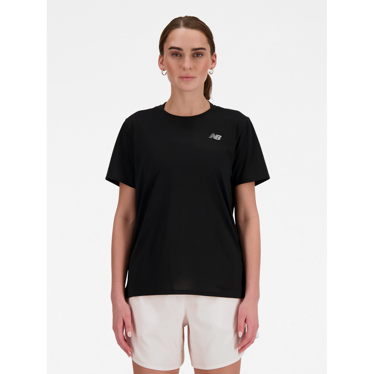 New Balance Sport Essentials Black T-shirt - WT41222-BK - BZR Online