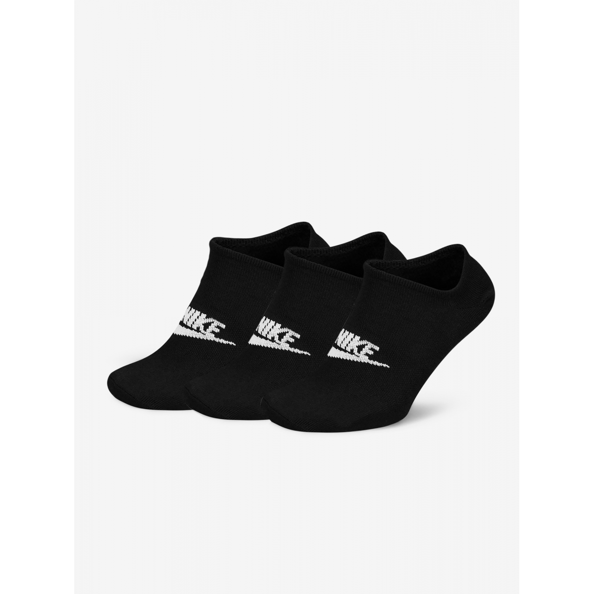 Meias Nike Sportswear Everyday Essential No-Show Pretas (3 Pares ...