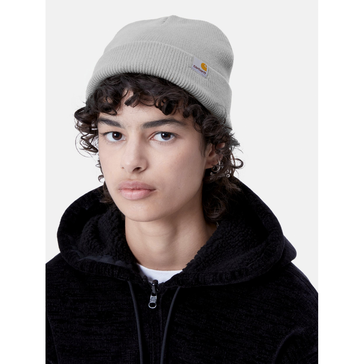 Carhartt WIP Stratus Low Grey Beanie - I025741.2LR.XX - BZR Online