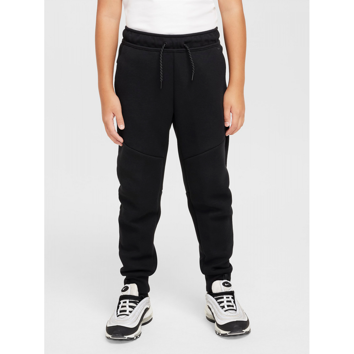 Calças Nike Sportswear Tech Fleece Júnior Pretas - HV5869-010 - BZR Online