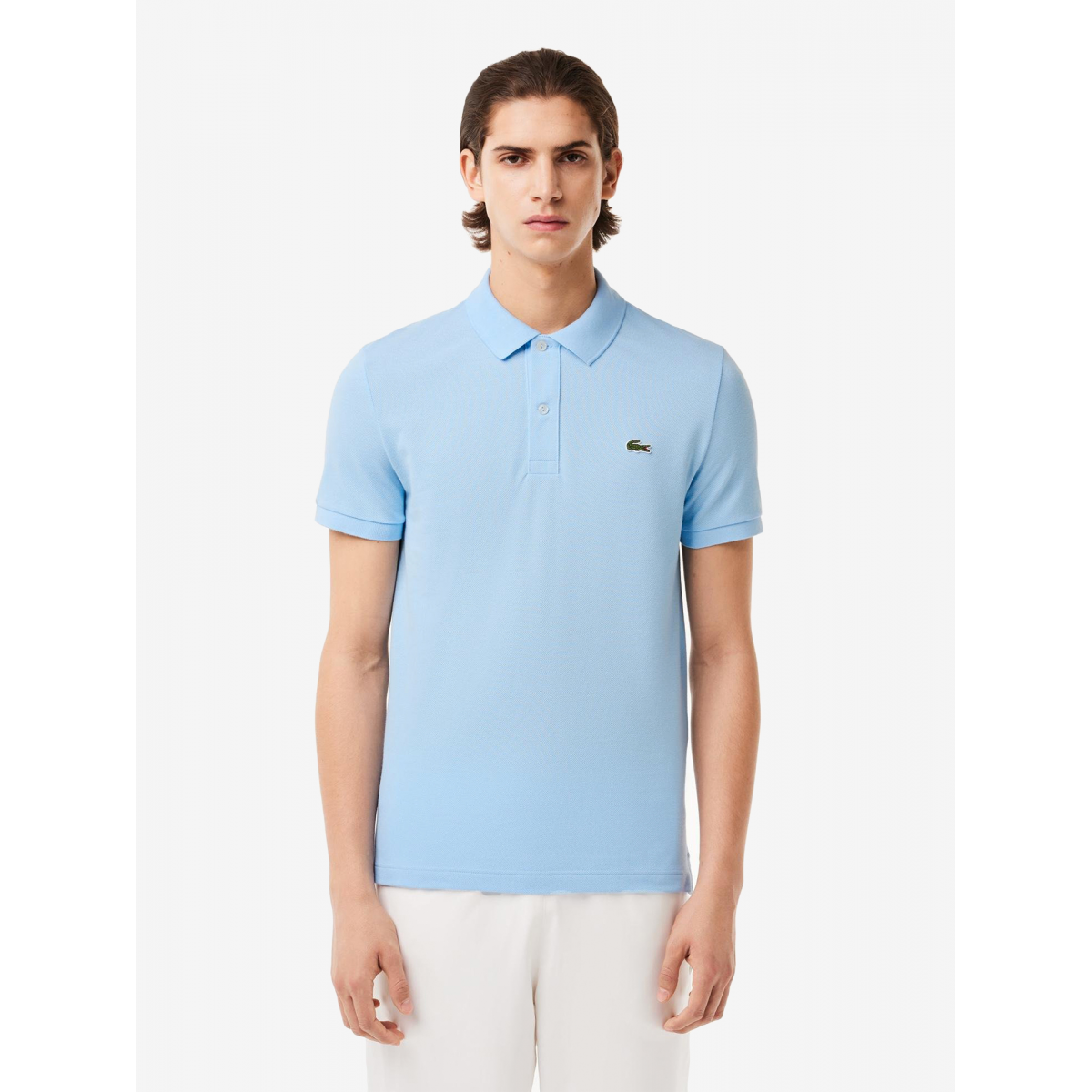Polo Lacoste Slim Fit Azul - PH4012-HBP - BZR Online