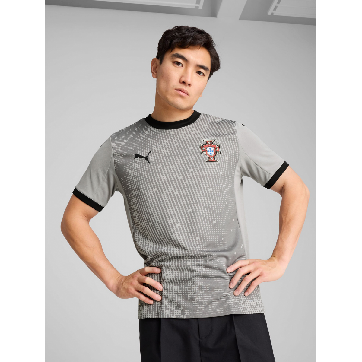 Camisola de Guarda-Redes Puma Portugal Cinzenta 2025 - 779217-09 - BZR ...