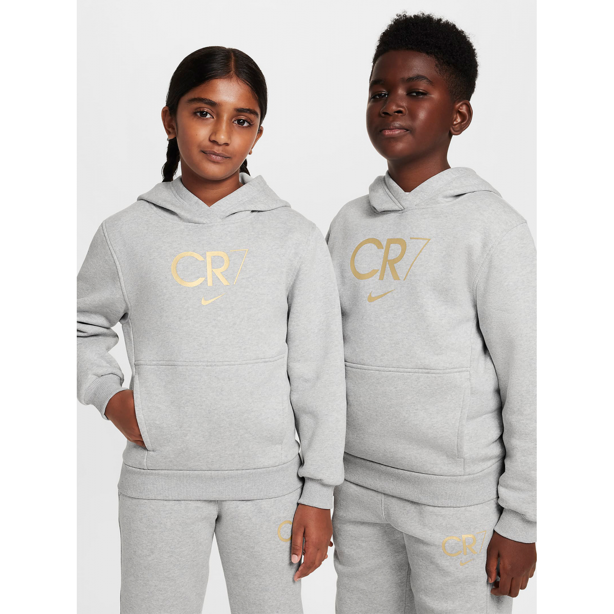 Camisola com Capuz Nike CR7 Club Fleece Junior - HF4348-077 - BZR Online