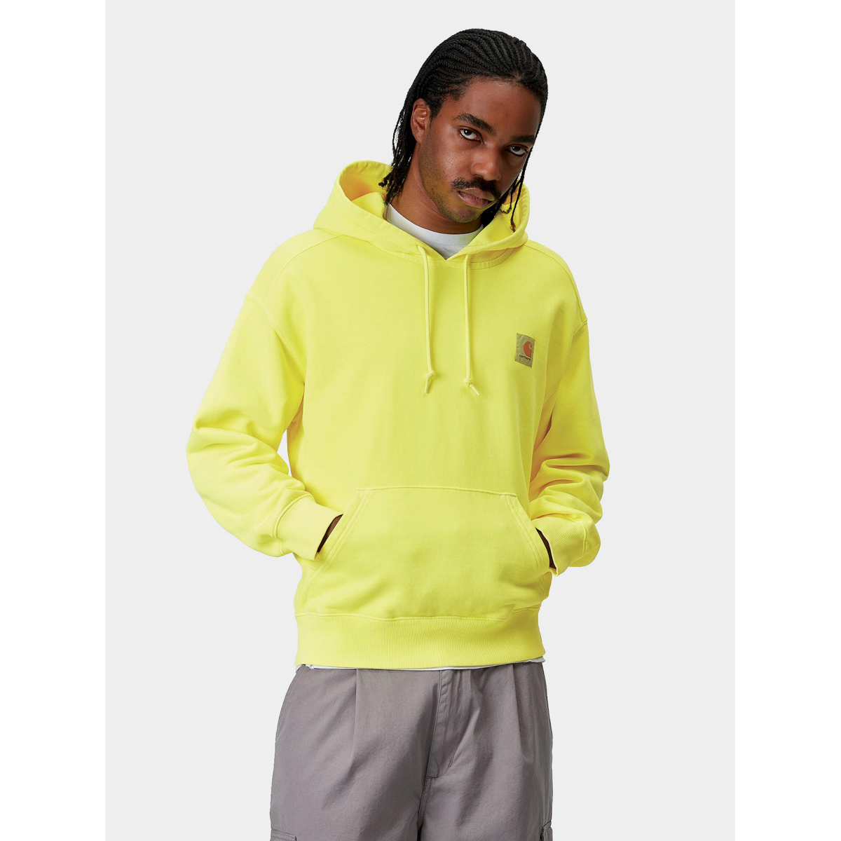 Carhartt WIP Industry Yellow Hoodie - I034417.2M3.GD - BZR Online