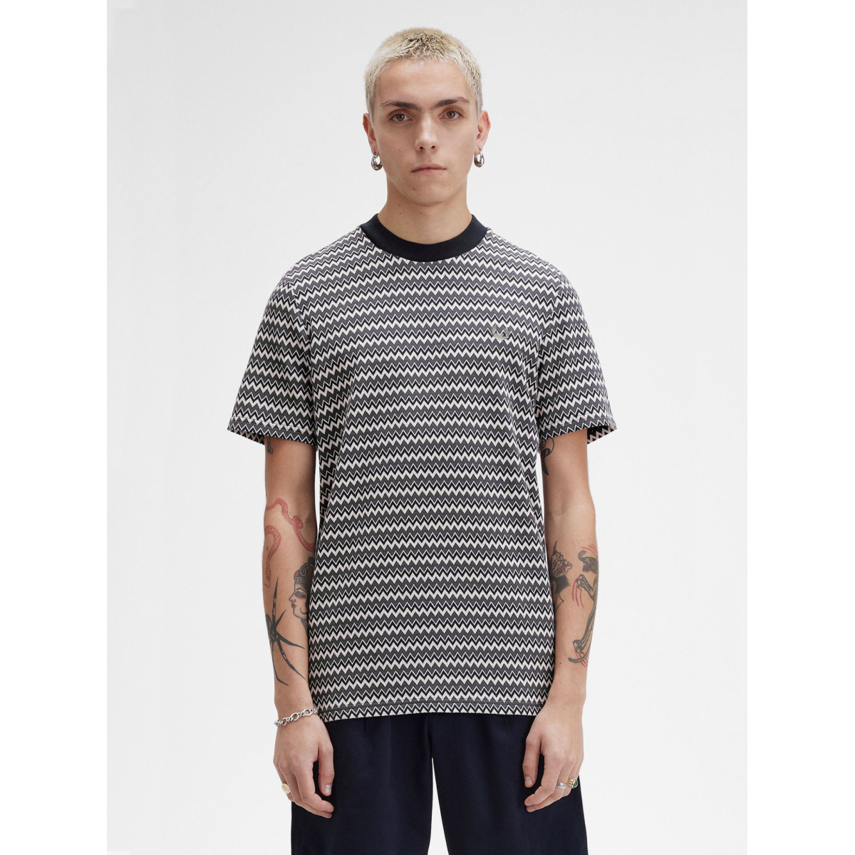Camiseta Fred Perry Jacquard - M8583-608 | BZR Online