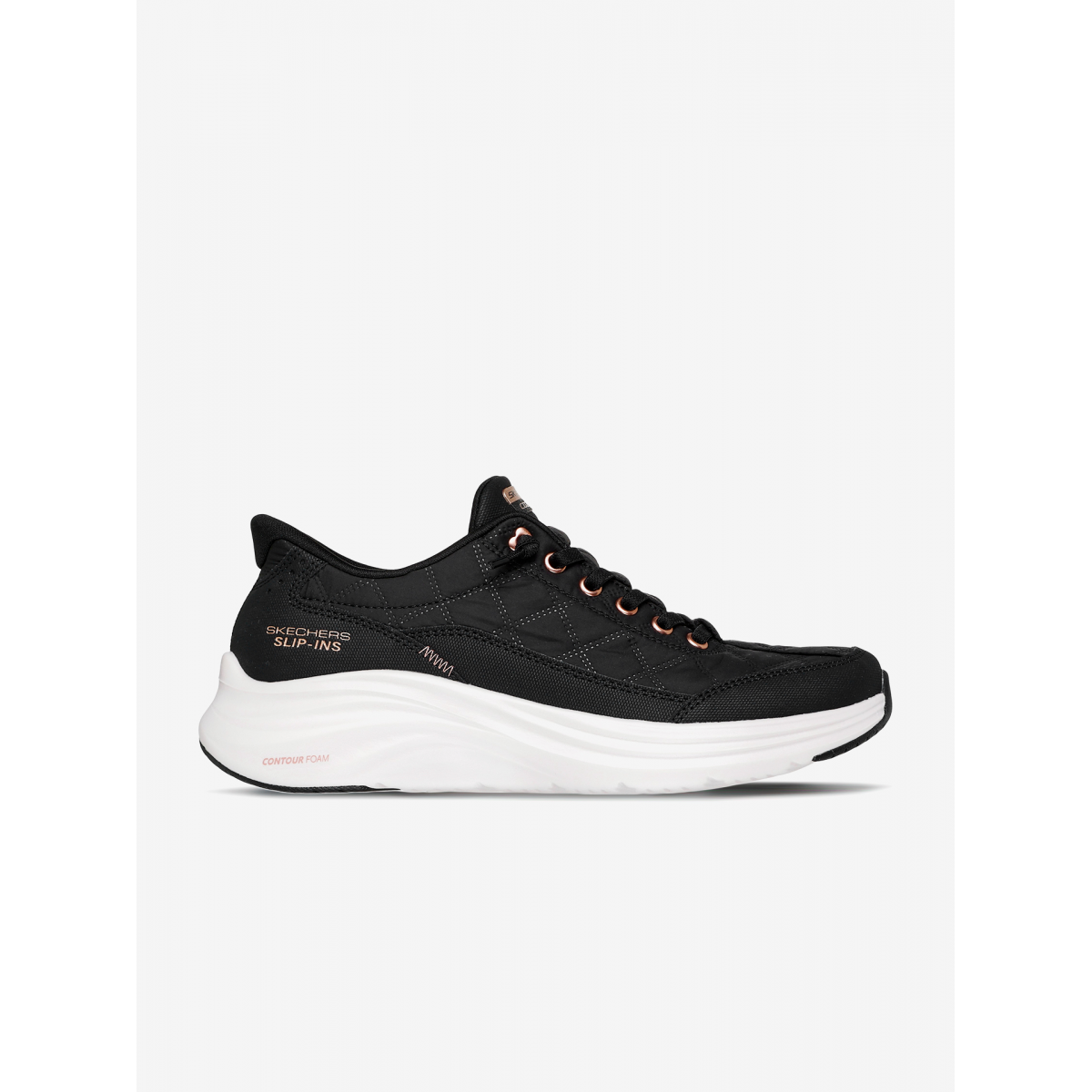 Zapatillas Skechers Slip-ins Contour Foam Negras - 150413-BKRG - BZR Online