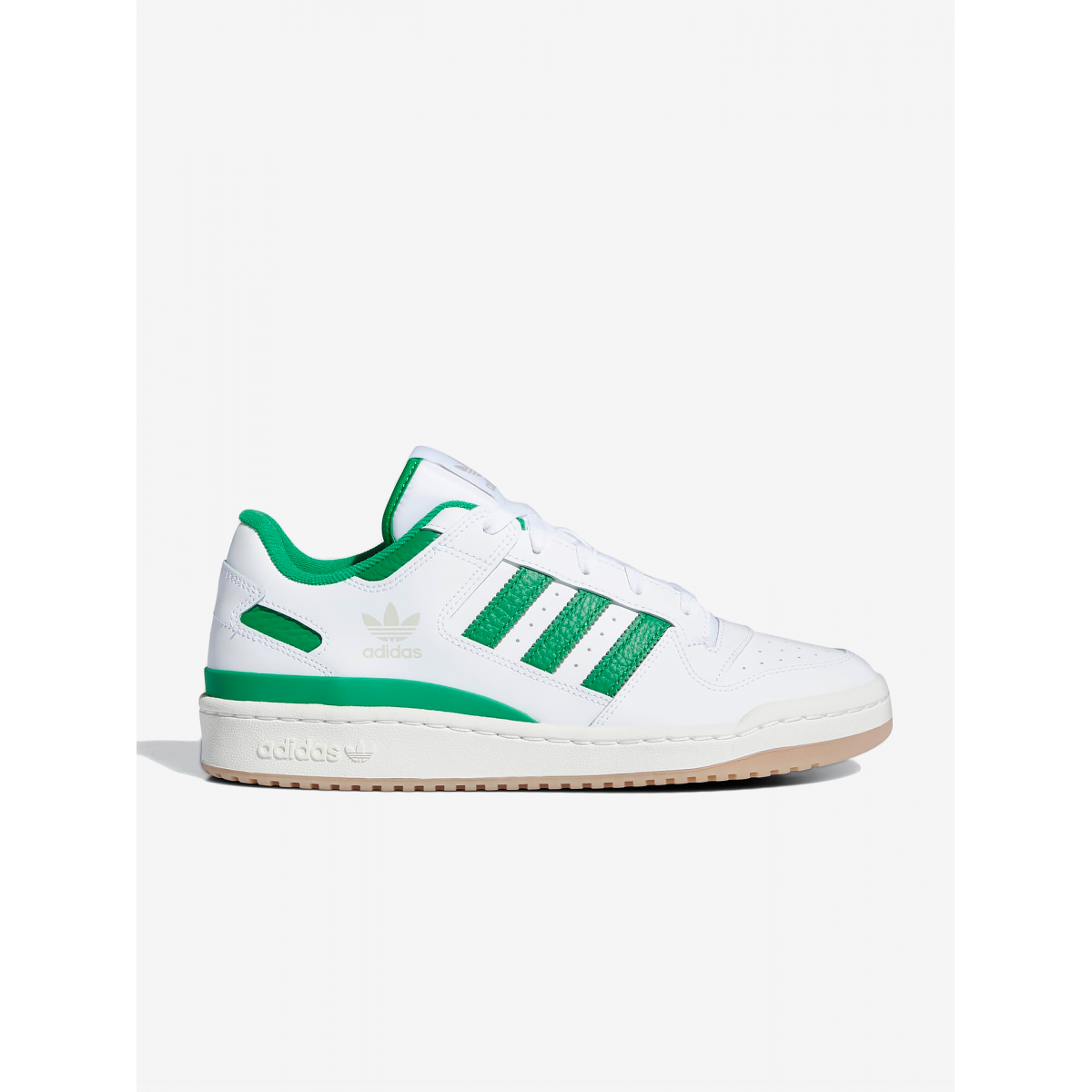 Adidas Forum Low CL White and Green Sneakers - IH7820 - BZR Online