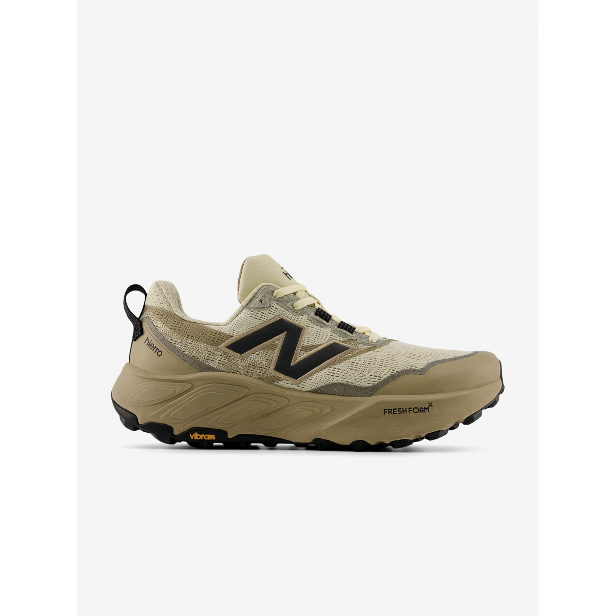 New Balance Fresh Foam X Hierro v9 Green and Beige Trail Trainers For ...