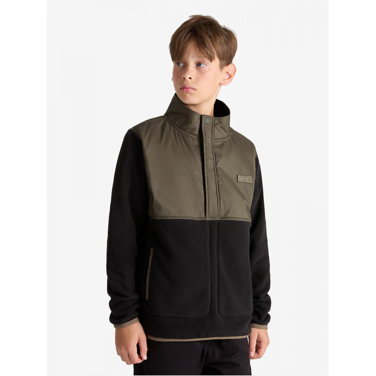 Vans By Ranford Polar Fleece HZ Kids Zip Sweater - VN000JQ44Y41 - BZR ...
