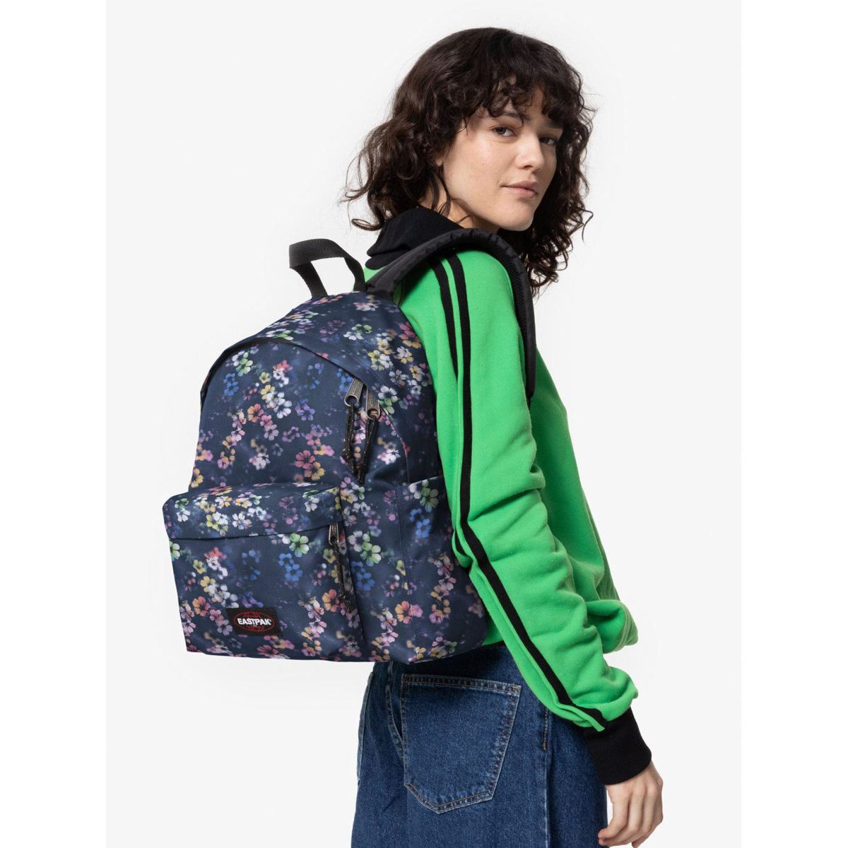 Mochila Escolar Eastpak Day Pak'R Floral Fade Azul - EK0A5BG4-7V1 - BZR ...