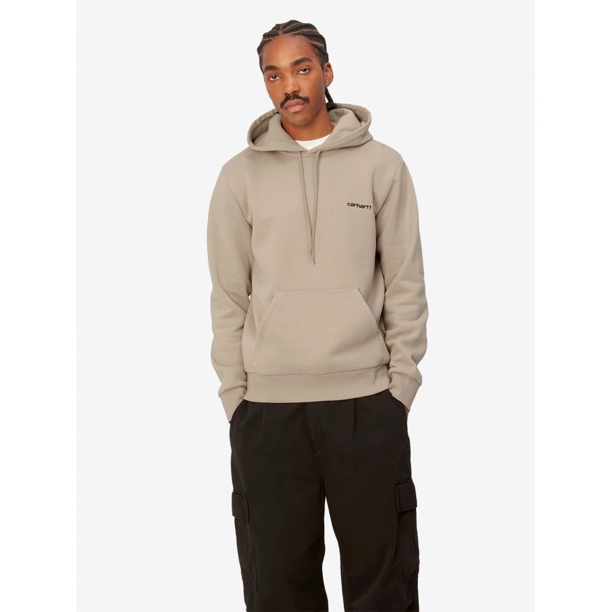 Carhartt WIP Hood Script Embroidery Hoodie - I033658.AW.XX | BZR Online