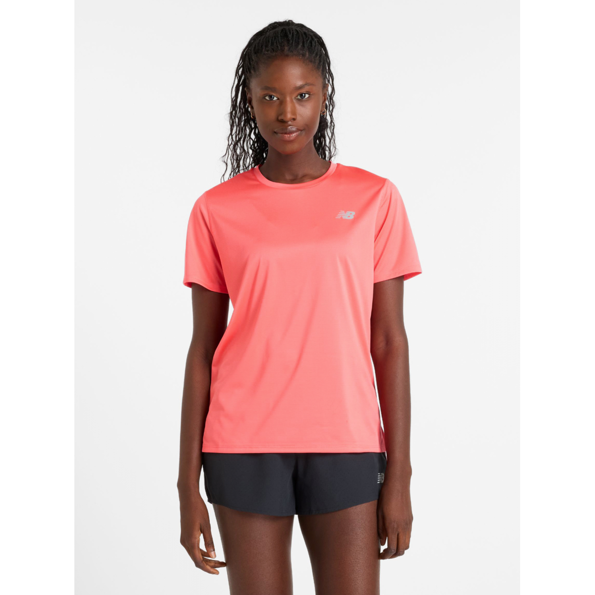 T-shirt New Balance Sport Essentials Rosa - WT41222-DTR - BZR Online