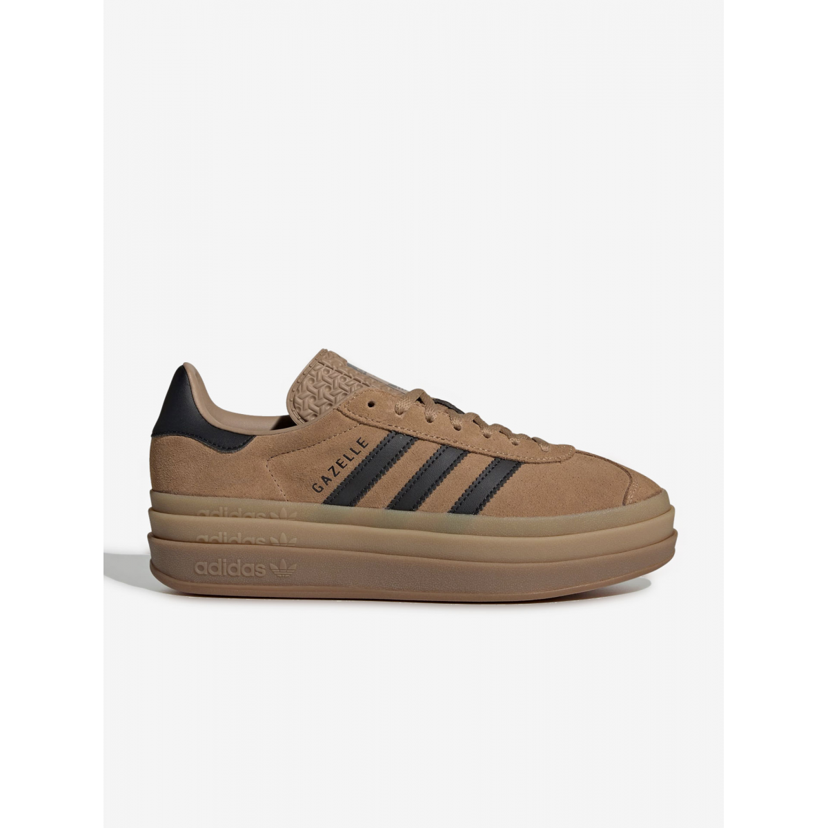 Sapatilhas Adidas Gazelle Bold Camel e Pretas W - BZR Online - JQ3582 ...