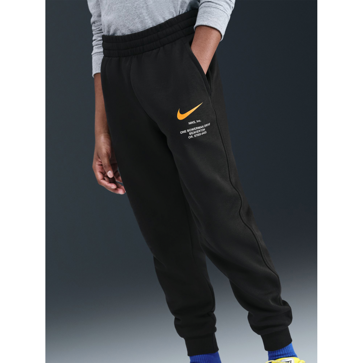 Calças Nike Sportswear Fleece Júnior Pretas - IH5199-010 - BZR Online